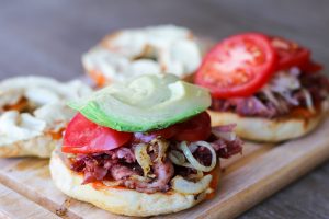 Montréal Reuben Breakfast Bagel | Emi Cooks